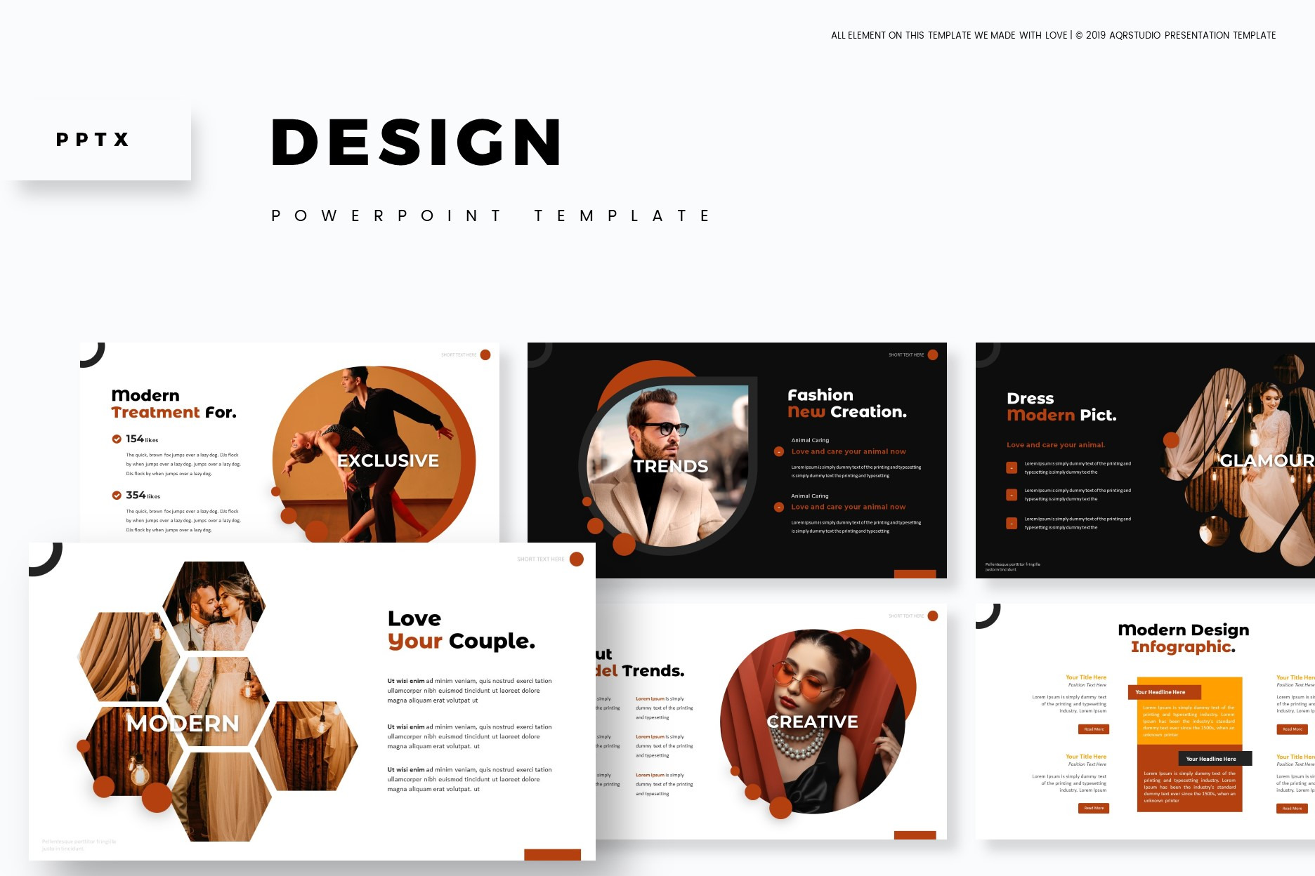 Design - Powerpoint Template, a Presentation Template by AQR Studio