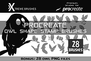 Procreate Owl Brushes!, a Brush Add-On by Extreme Brushes