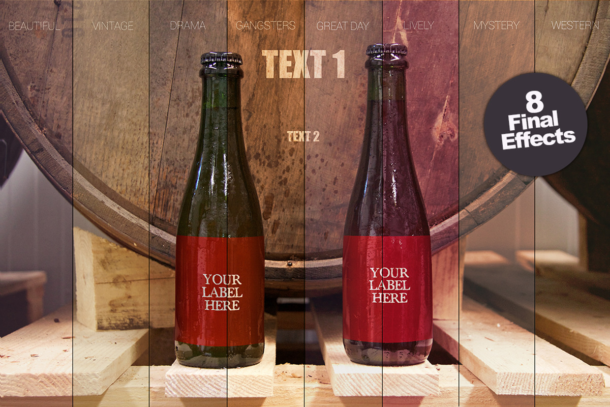Beer Barrel Mockup, a Packaging Mockup by SmartDesigns