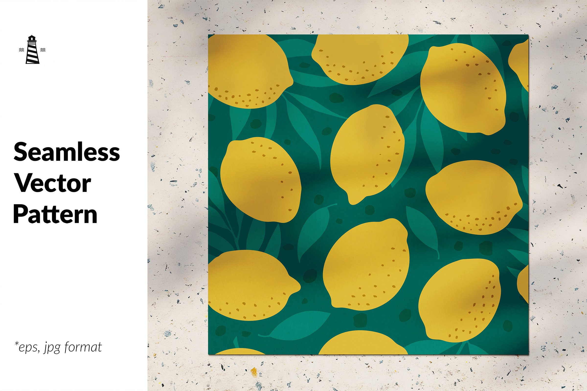 Lemon seamless pattern, a Pattern Graphic by Norse Studio | Creative Market