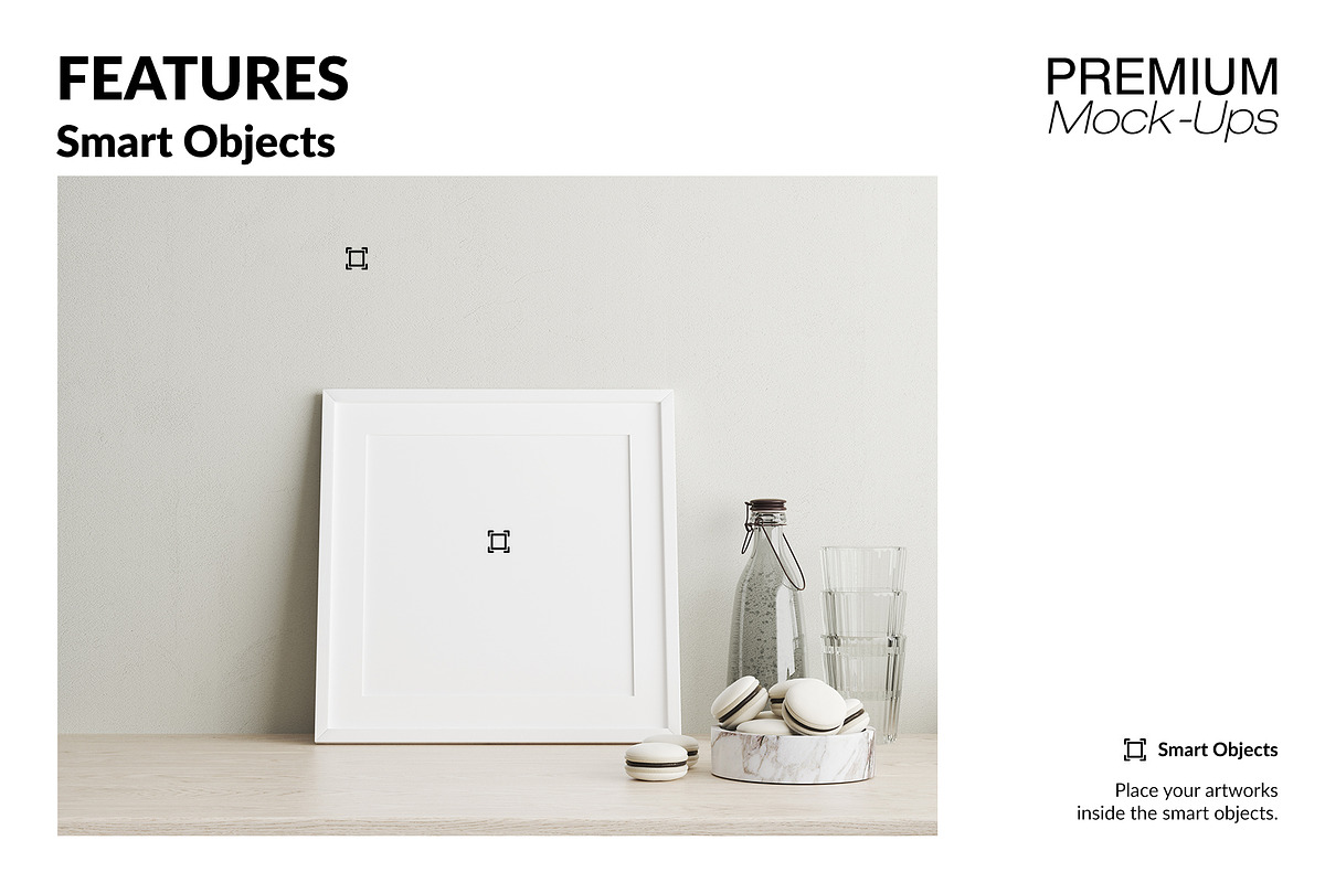 3 Shapes of Frames Mockups, a Product Mockup by mock-ups