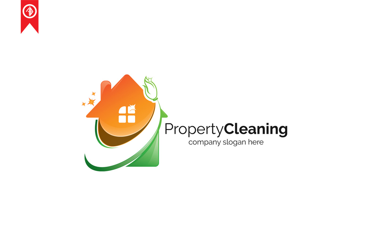 Property Cleaning - Logo Template, a Branding & Logo Template by Artha ...