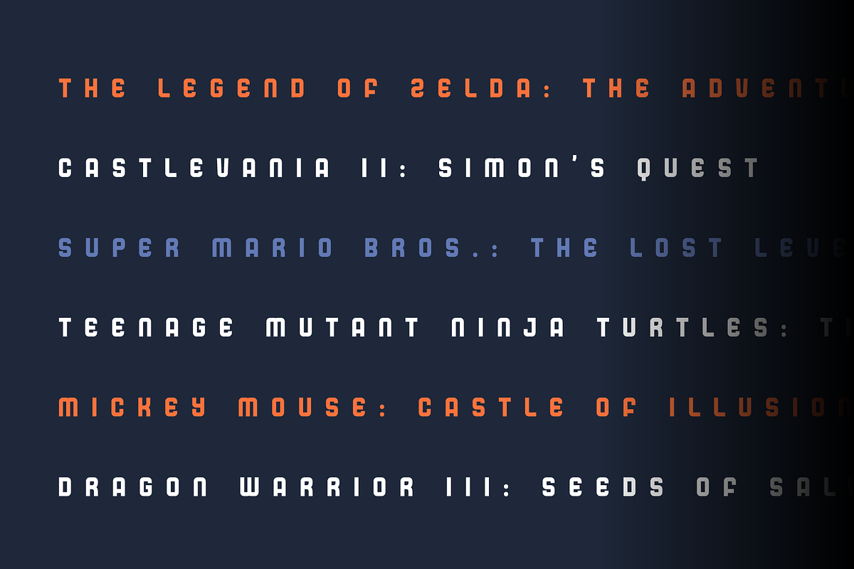 Blanco Typeface (112 Styles)