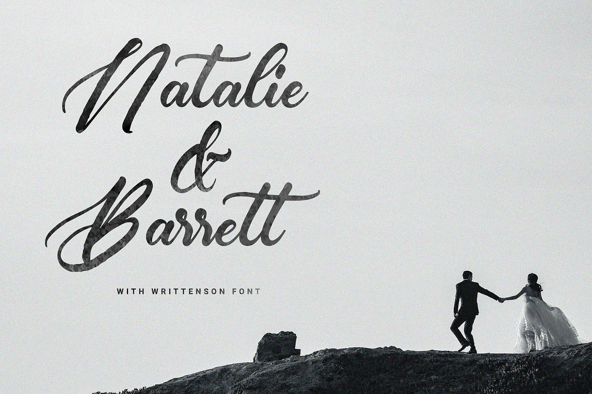 Writtenson - Rough Script Font, a Script Font by Prioritype Co