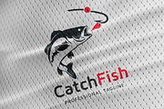 Catch Fish Logo, a Branding & Logo Template by Design_Planet