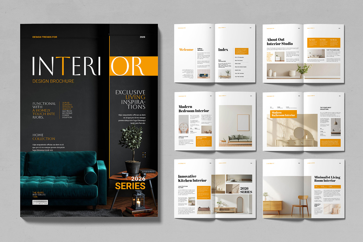 Digital Interior Design Brochure