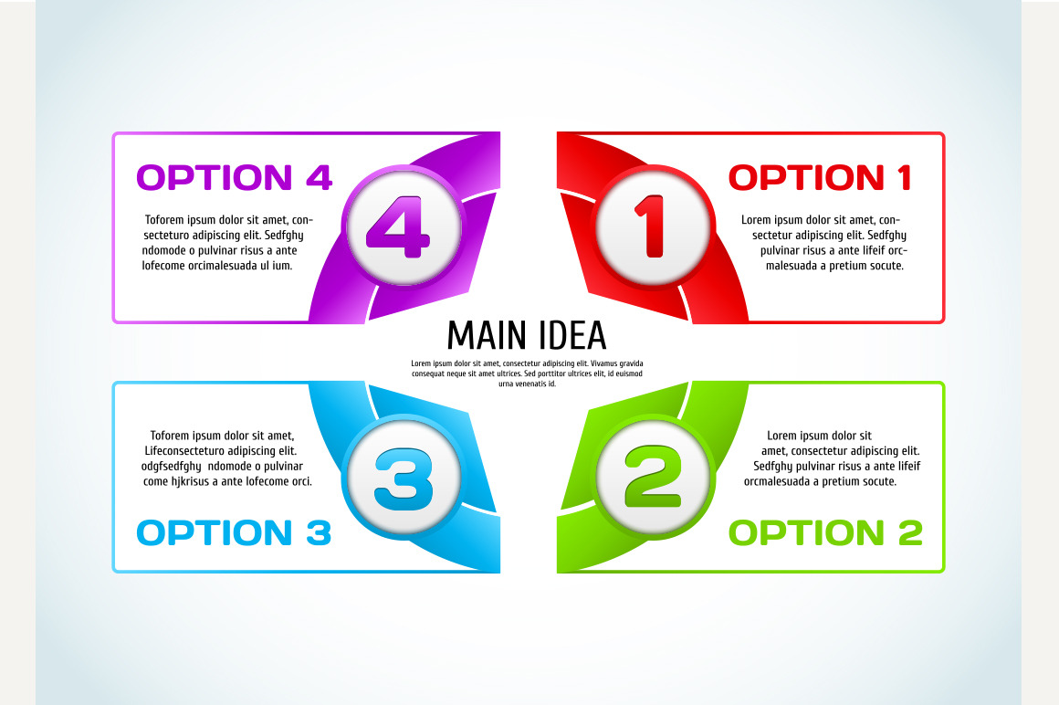Concept of colorful infographic, a Graphic by Shanvood