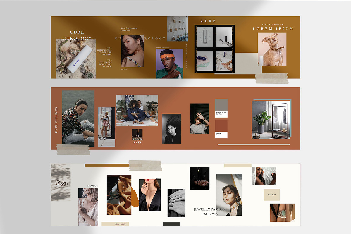 Seamless - Carousel Post Templates, a Social Media Template by Sixth ...