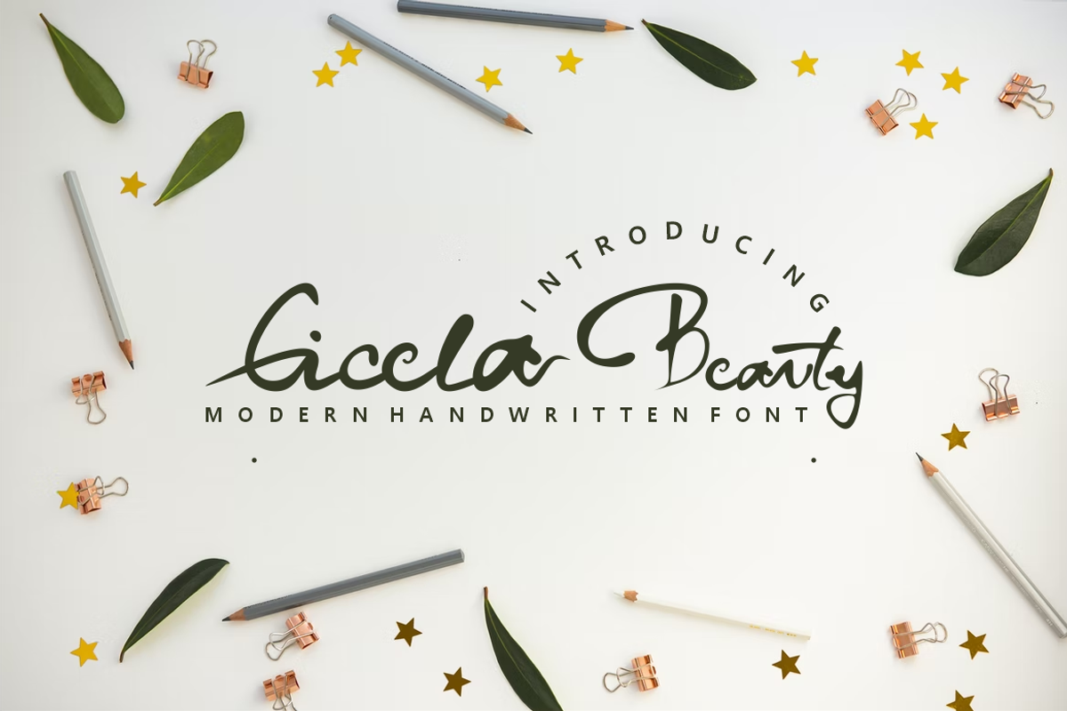 Kiarra tina font, a Script Font by VectorCraft