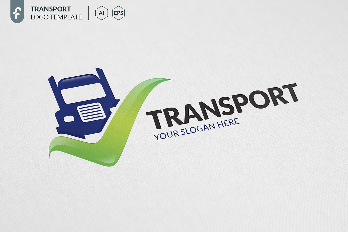 Transport Logo, a Branding & Logo Template by ft.studio