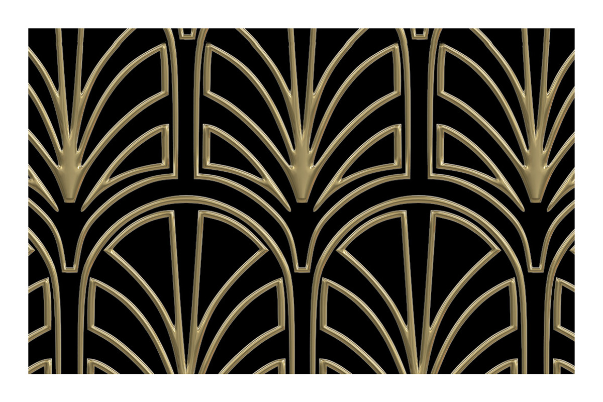 3D Art Deco Patterns for Photoshop, a Pattern Graphic by DesignerCandies