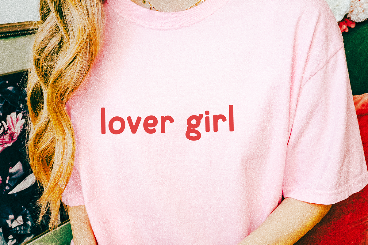 Lucky Girls Club Handwritten Sans, a Handwritten Font by Kaya Fonts