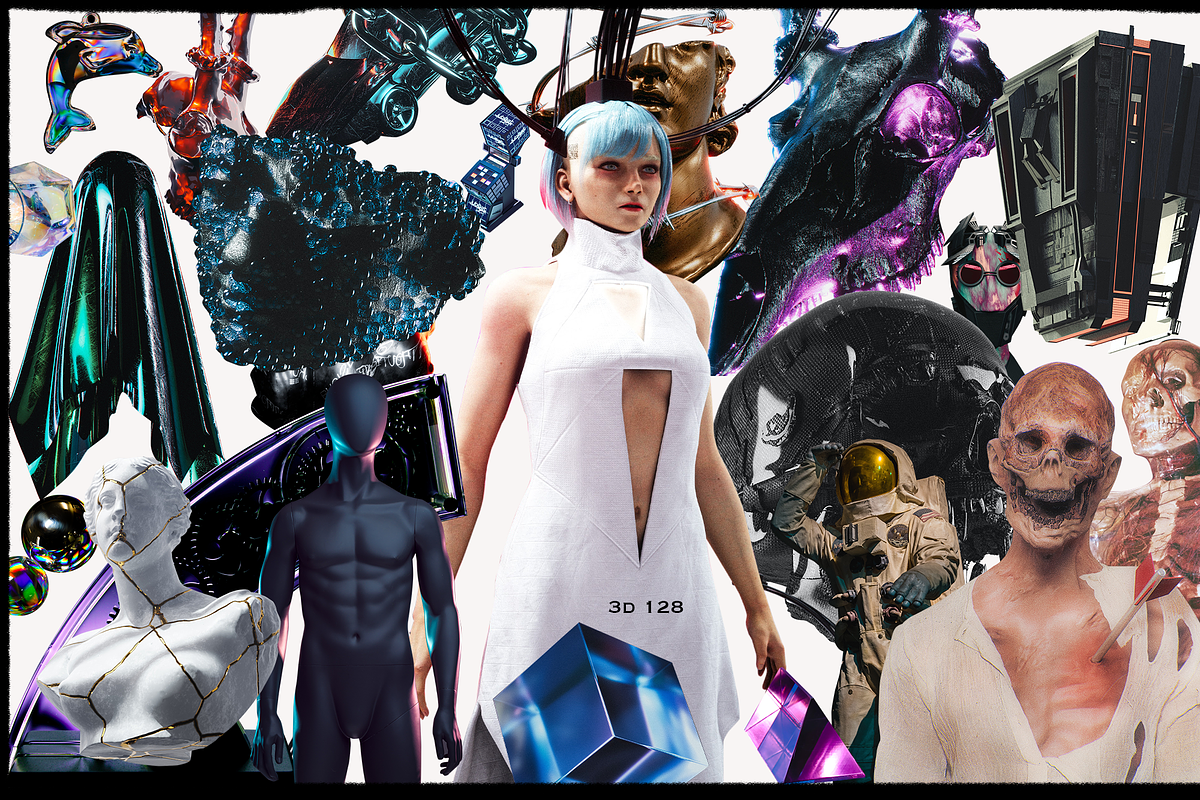 50% 1900+ Ultimate Collage Elements, an Animal Illustration by ...