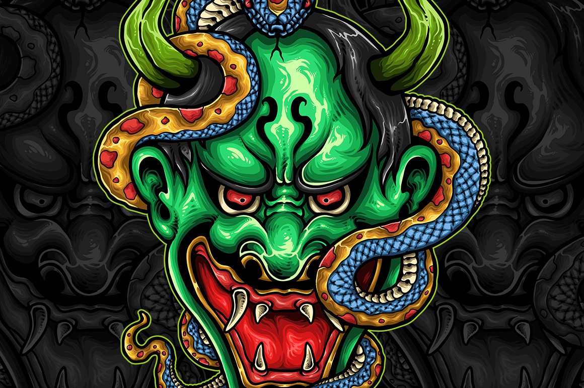 Master Of The Snake, a Decorative Illustration by TSV Art Collective