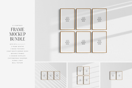 3 Shapes of Frame Mockup, a Product Mockup by mock-ups