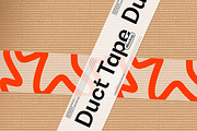 Duct Tape Mockup Scene, a Packaging Mockup by Design Squad | Creative ...