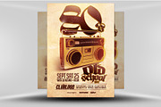 Old School Party Flyer Template, a Flyer Template by FlyerHeroes | Creative Market