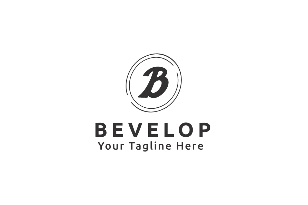 Bevelop Logo Template, a Branding & Logo Template by Logo20
