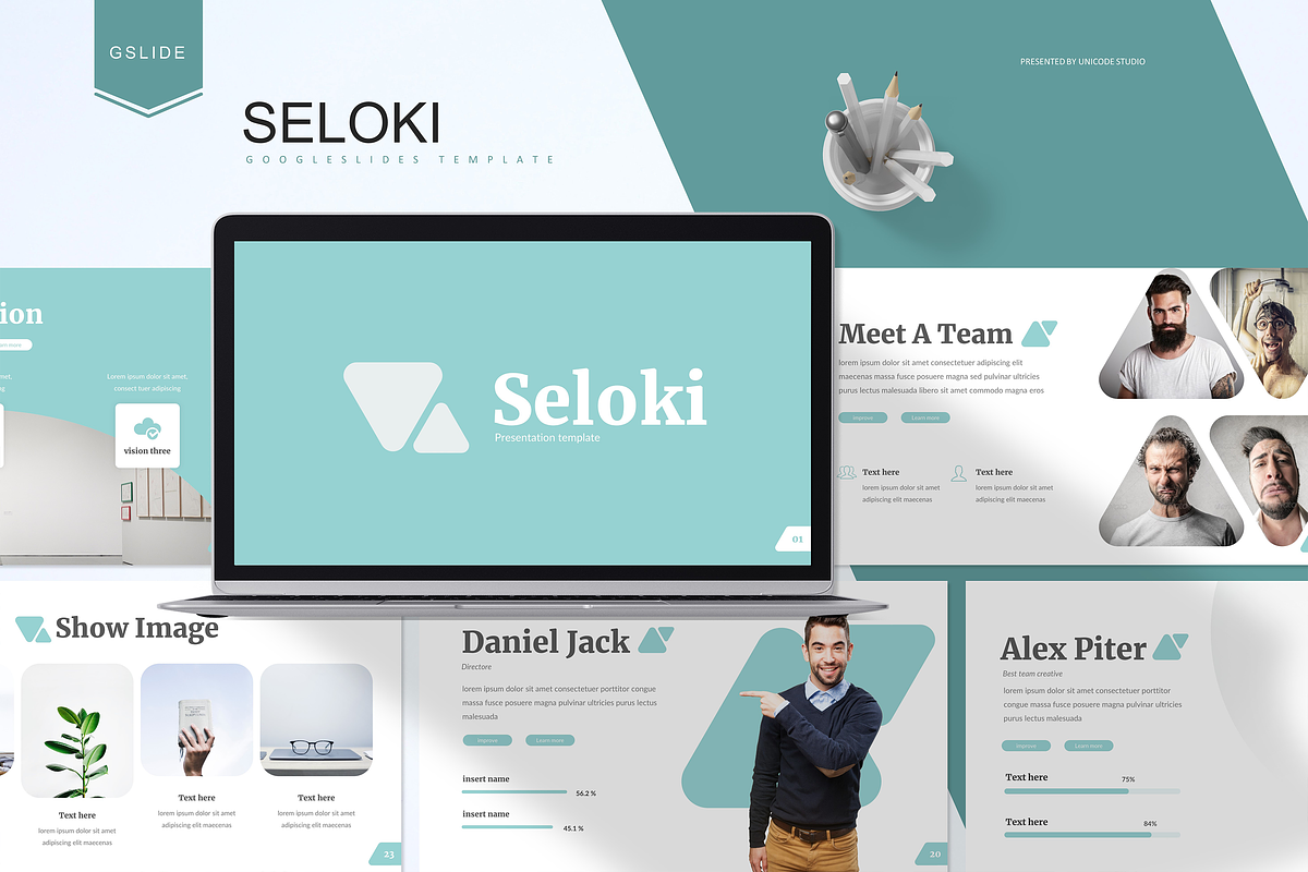 Seloki - Google Slides Template, a Presentation Template by UnicodeID ...