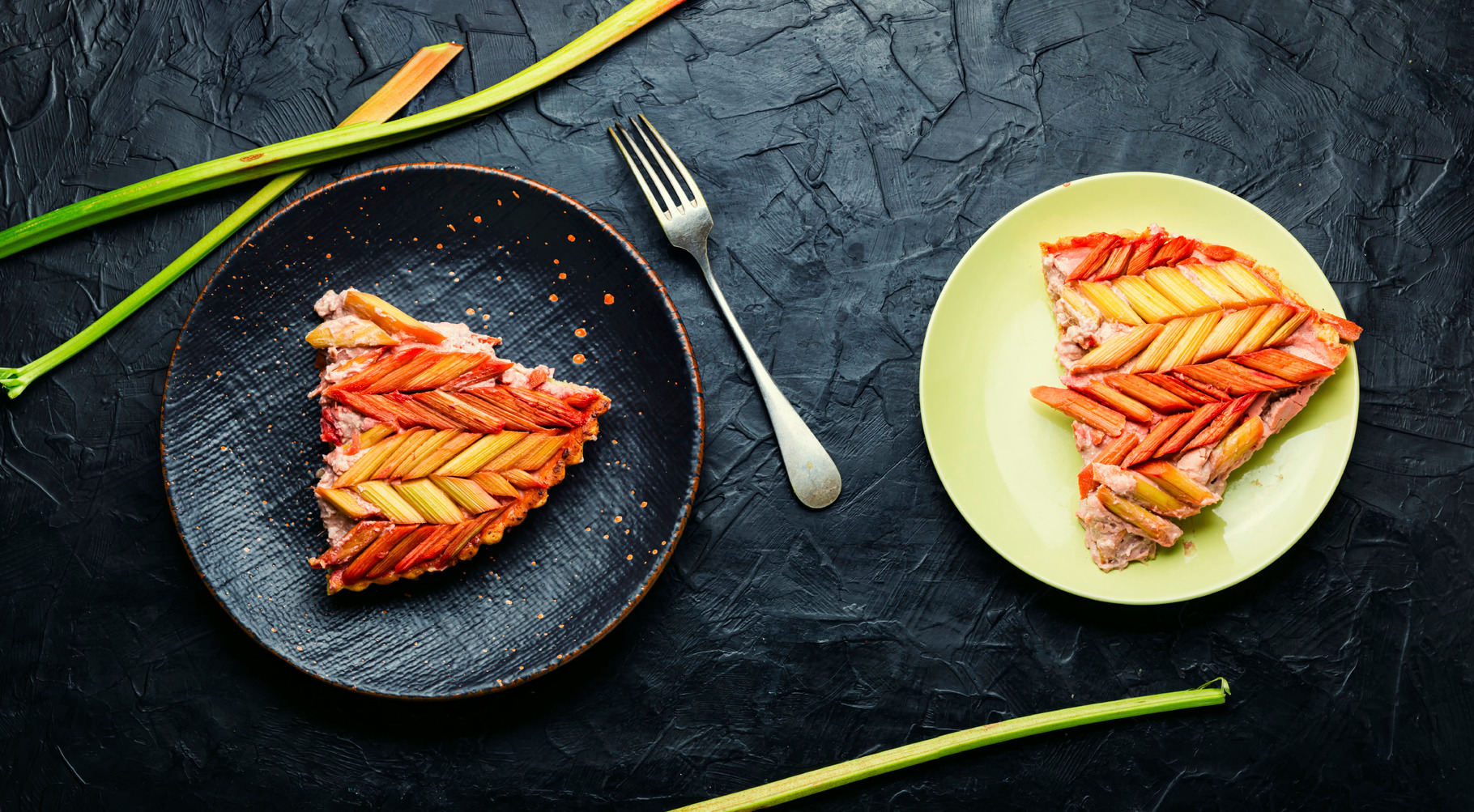 Traditional rhubarb pie, a Food & Drink Photo by MLunov MLunov