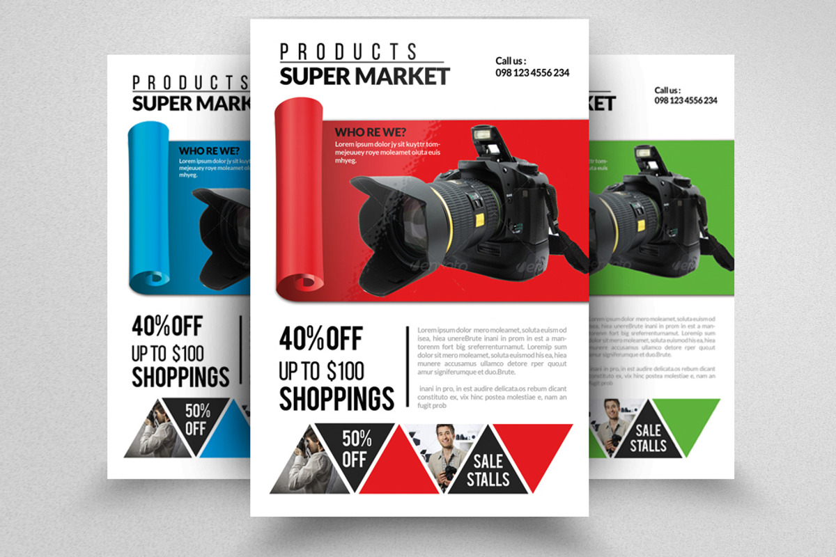 Product Promotion Flyer & Ad, a Flyer Template by Business Flyers