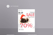 Social Media Pack | Christmas Sale, a Templates & Theme by Amber Graphics