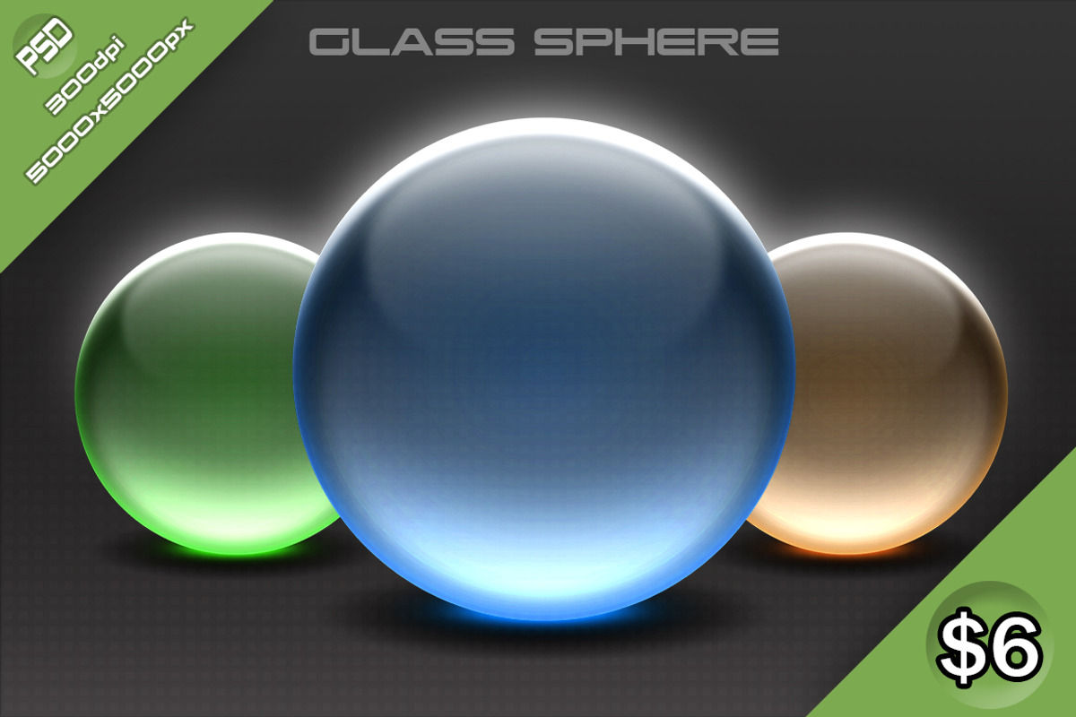 Glass Sphere, a Decorative Illustration by stallfish's art store ...