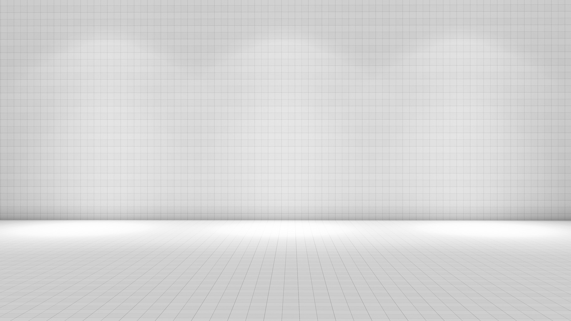 White tile room with lights, texture pattern background, 3d ...