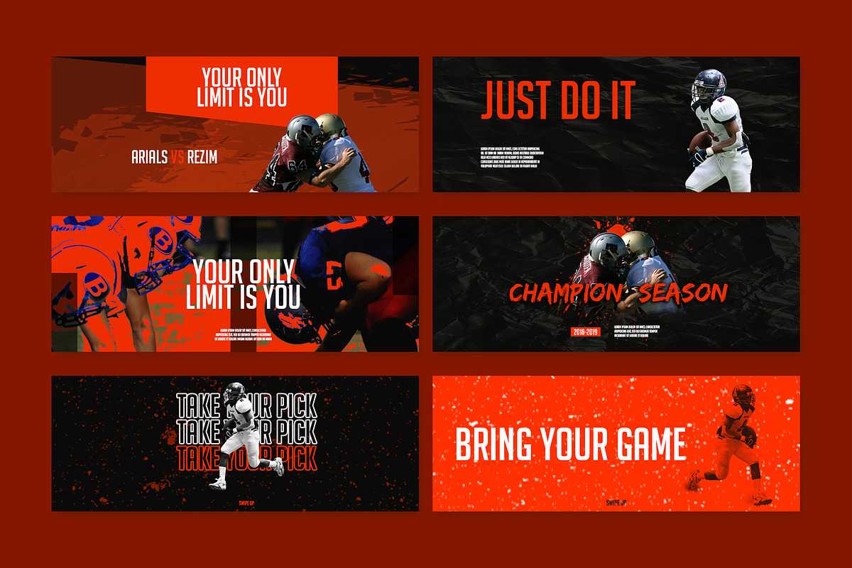Sport Facebook Cover Templates, a Social Media Template by Azruca