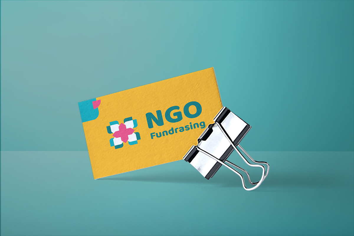NGO Business Card, a Business Card Template by TemplatesNow!