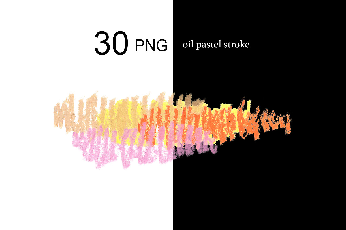 30 PNG oil pastel stroke., a Texture Graphic by Liliia Rudchenko ...
