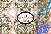 Ethnic seamless pattern in Eastern., a Pattern Graphic by Futurel