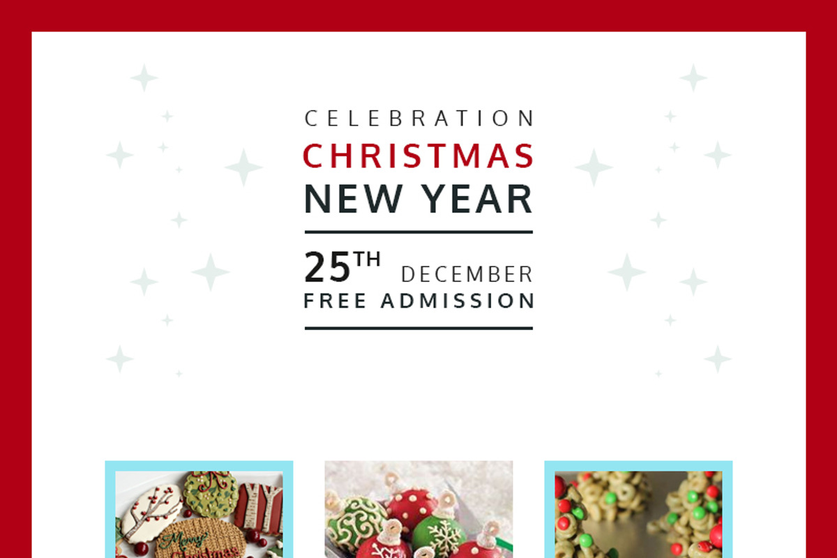 Christmas — 4 holiday emails, an Email Template by ThemesCode