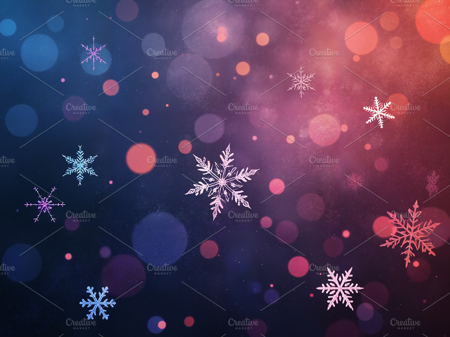 Snowflake Night Light Background, a Background Photo by h.utomo