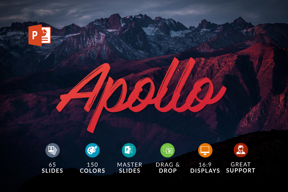 Apollo | Powerpoint Template, a Presentation Template by Zacomic Studios