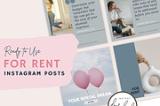 Editable Apartment Rent Instagram Post