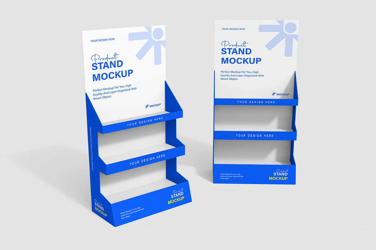 Modern Product Display Stand Mockup