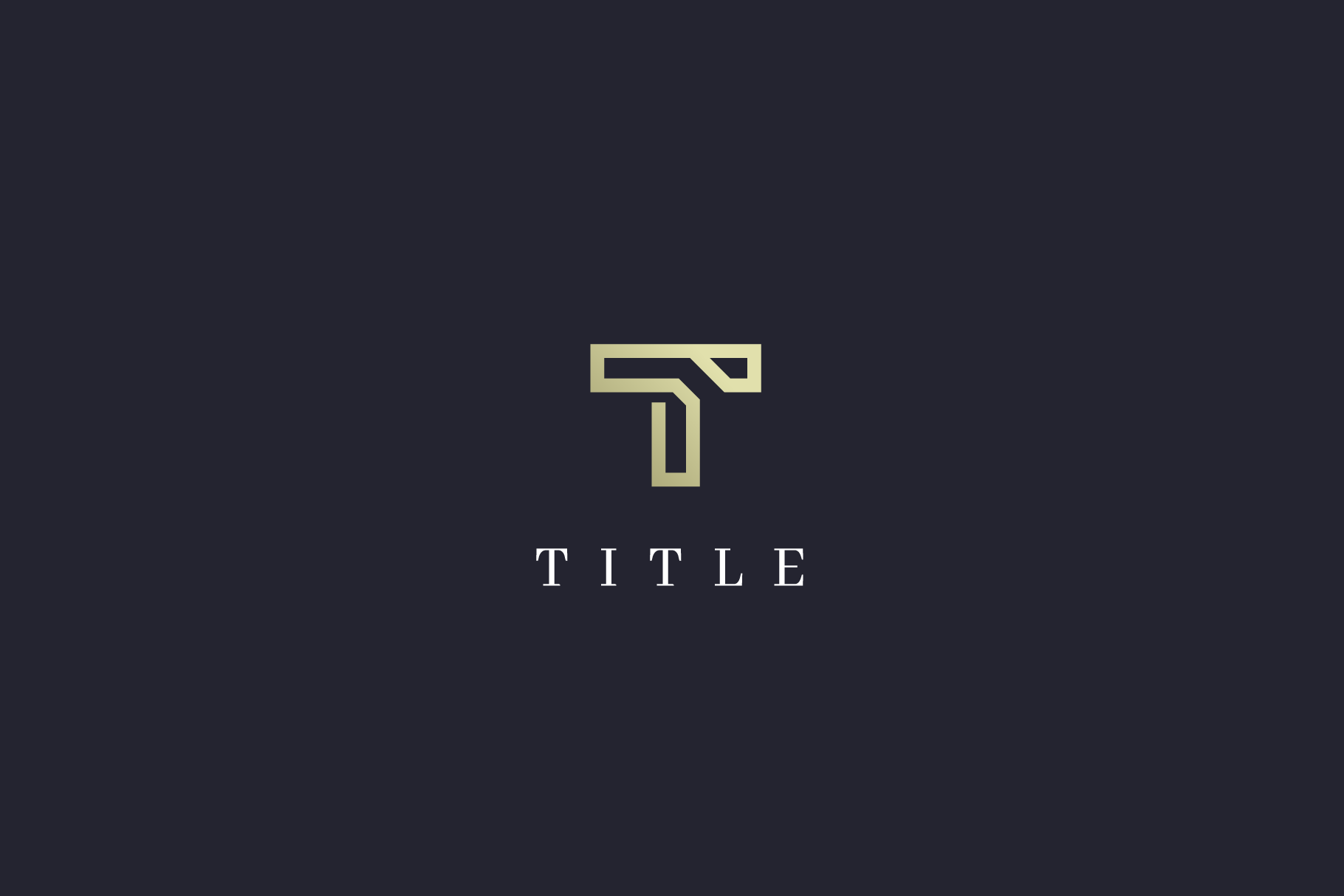 T Logo, a Branding & Logo Template by baqoos