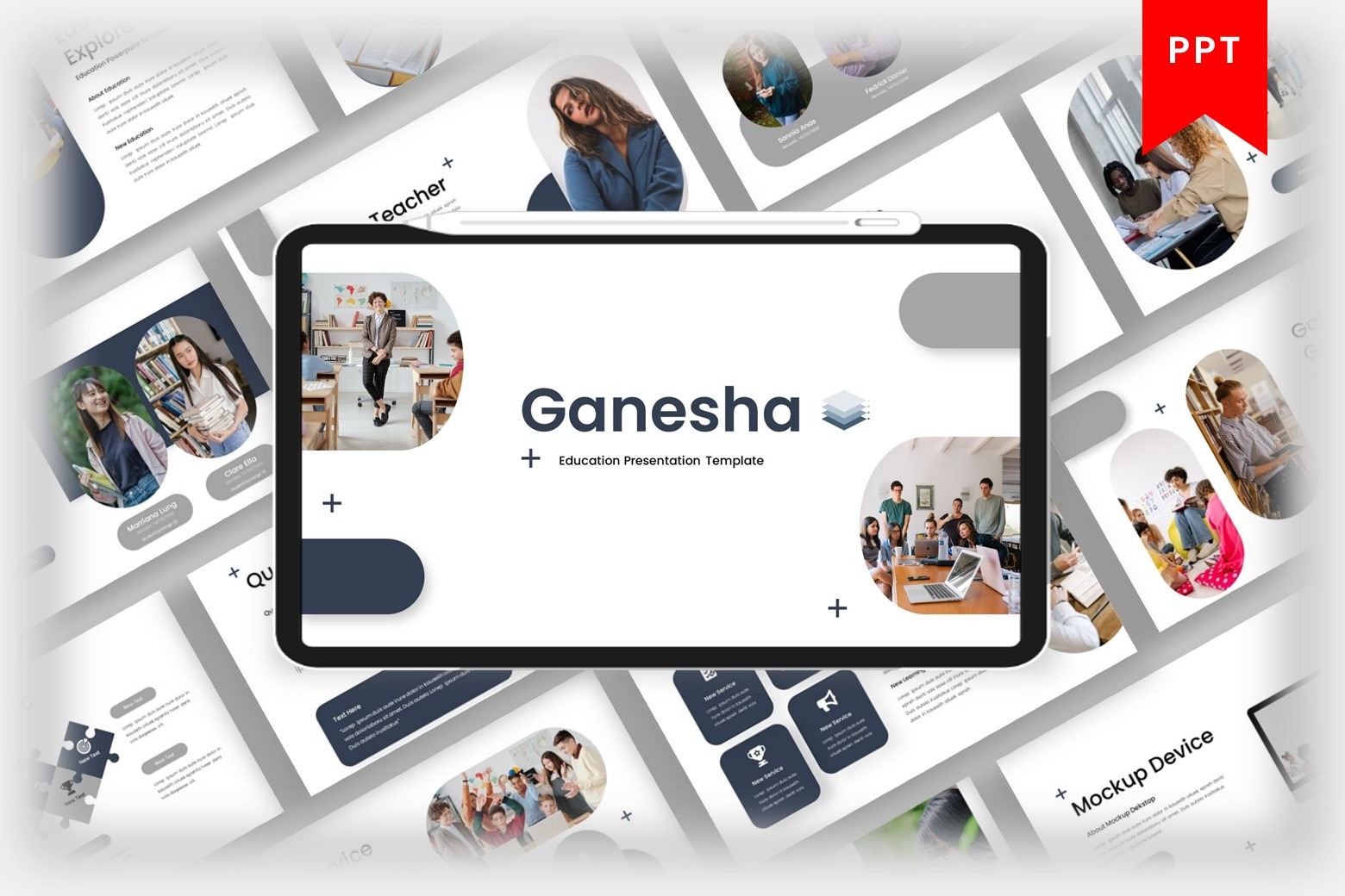 Ganesha–Education PowerPoint, a Presentation Template by kreatifreya