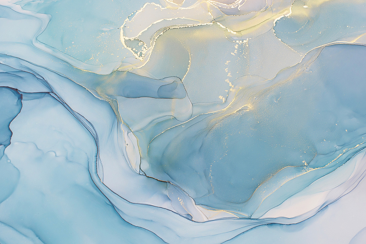Abstract blue ink textures, a Texture Graphic by Anntuan