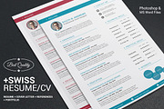 Swiss Style Resume CV, a Resume Template by SNIPESCIENTIST