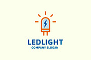 Led Light Logo, a Branding & Logo Template by Mauro Bertolino