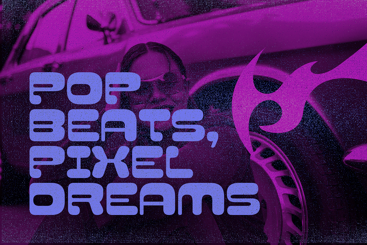 Caples - Y2K High Contrast Font, a Font by Drizy