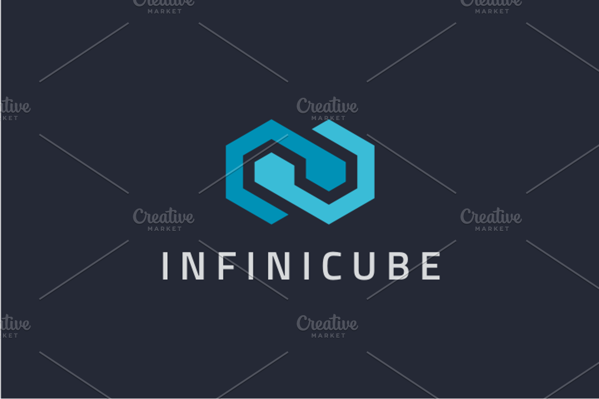 Infinite Infinity Cube Logo, a Branding & Logo Template by yopie