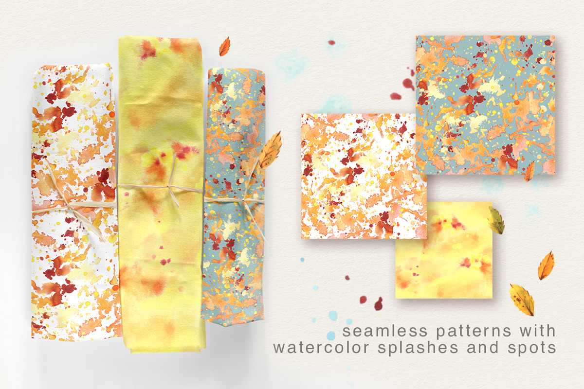 Autumn Botanical Watercolor Clip Art, a Seasonal Illustration by ...