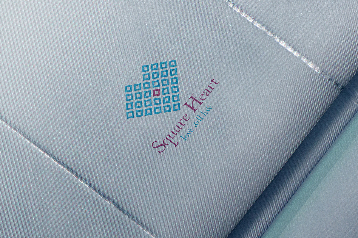 Square Heart, a Branding & Logo Template by essegraphic