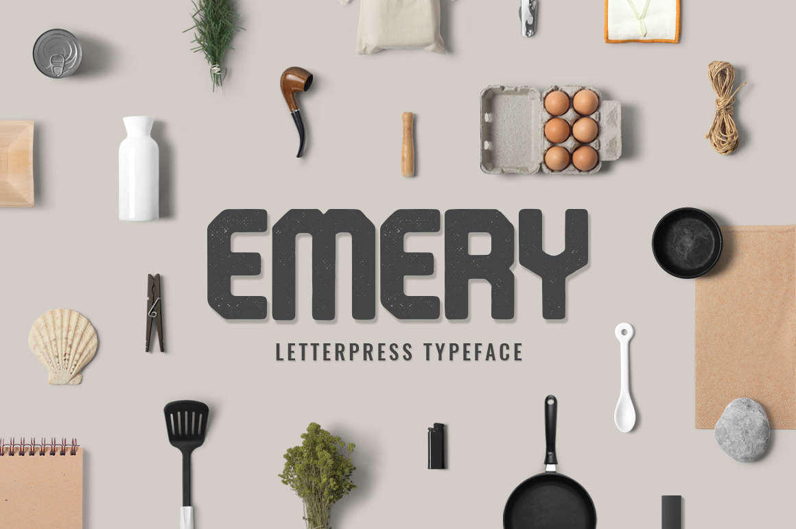 EMERY, a Font by TGIF.STD