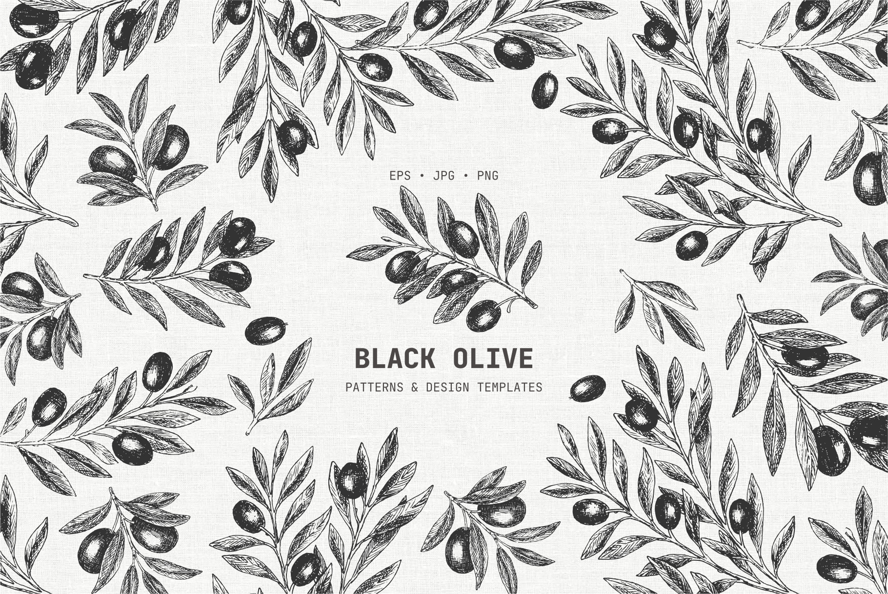 Olive design templates, a Food Illustration by adehoidar