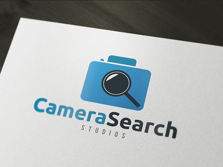 Camera Search Logo, a Branding & Logo Template by rotree_man