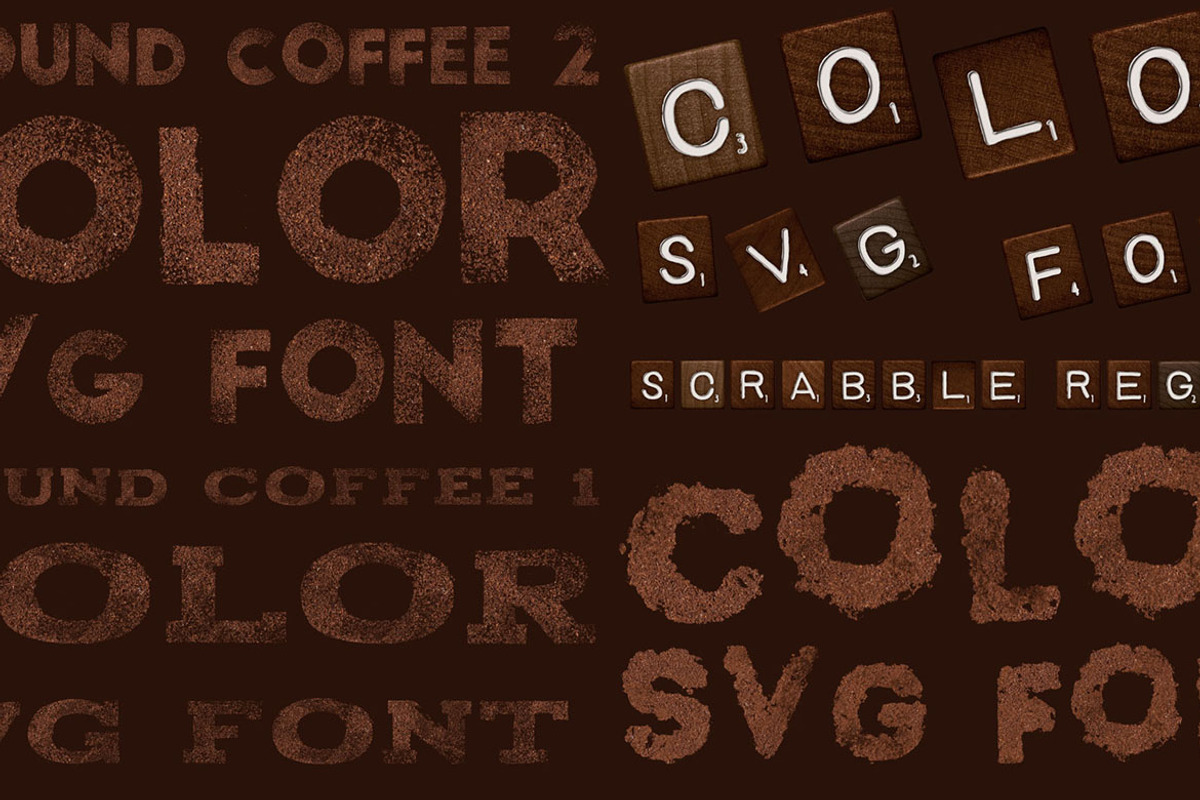 Ground Coffee PNG Letterings, a Background Graphic by TVartworks ...